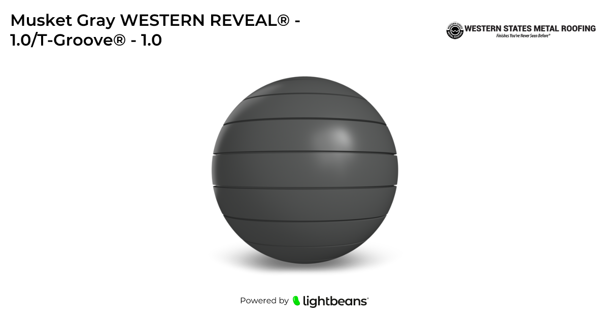 Musket Gray WESTERN REVEAL® - 1.0/T-Groove® - 1.0 Texture from Western ...