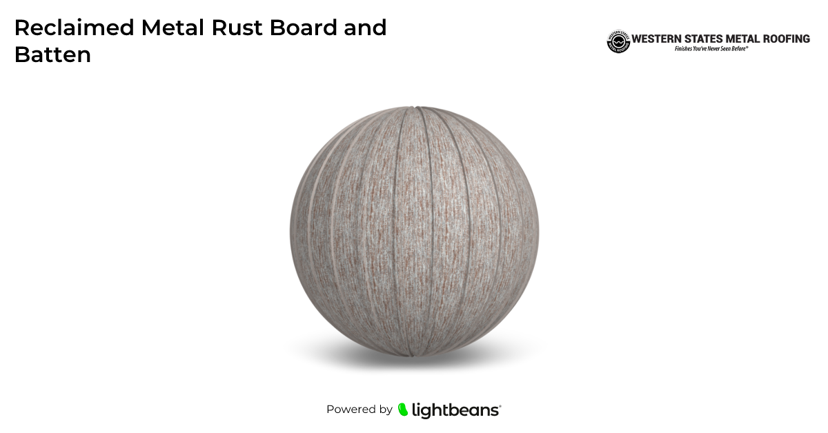 Reclaimed Metal Rust Board and Batten Texture from Western States Metal ...