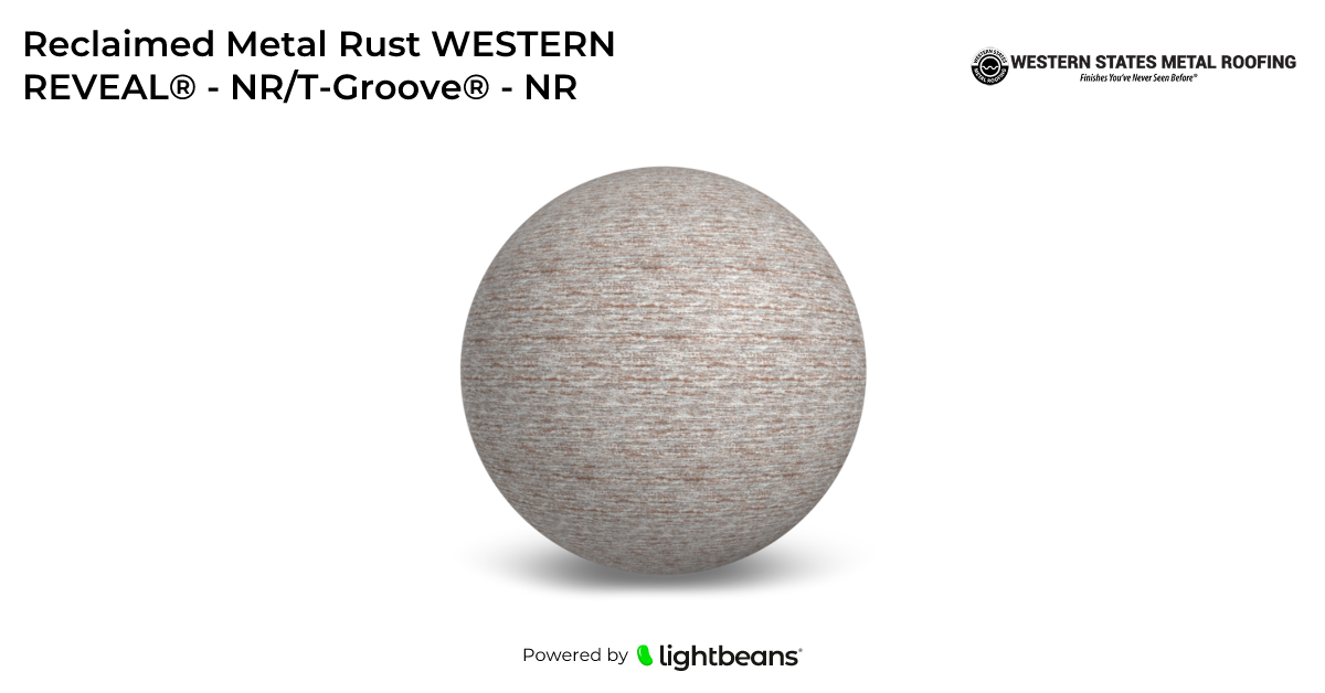 Reclaimed Metal Rust WESTERN REVEAL® - NR/T-Groove® - NR Texture from ...