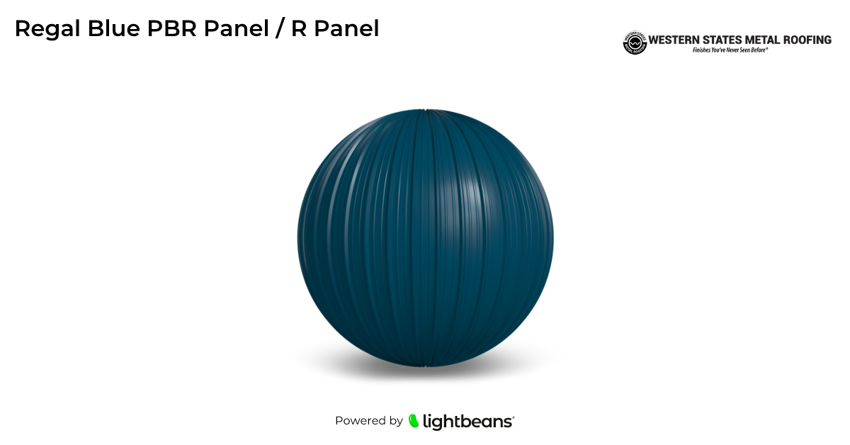 Regal Blue PBR Panel / R Panel Texture from Western States Metal ...