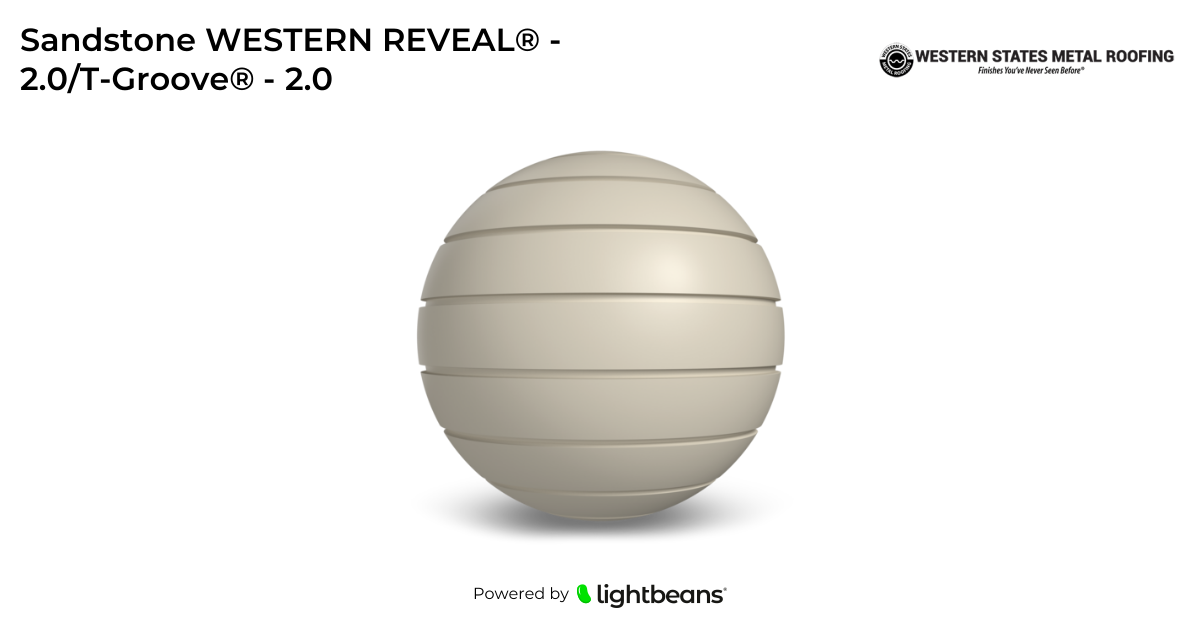 Sandstone WESTERN REVEAL® - 2.0/T-Groove® - 2.0 Texture from Western ...