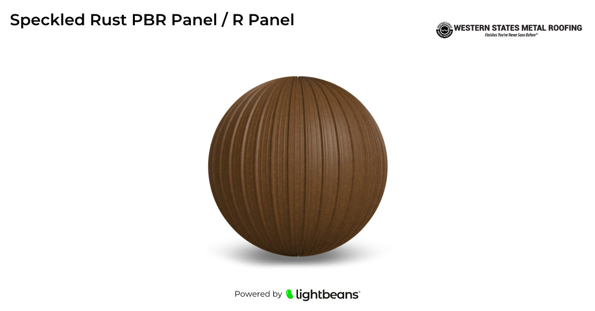 Speckled Rust PBR Panel / R Panel Texture from Western States Metal ...