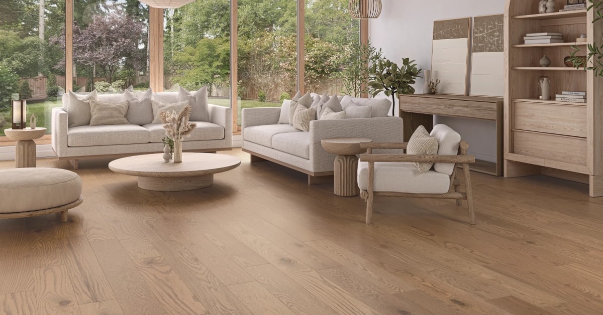 Texture Chêne Nutmeg Caractère Lisse Satin de Alexandra Hardwood ...