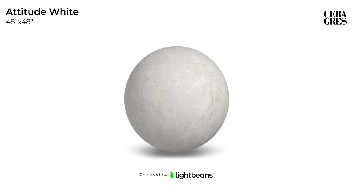 Texture Attitude White de Ceragres | Lightbeans