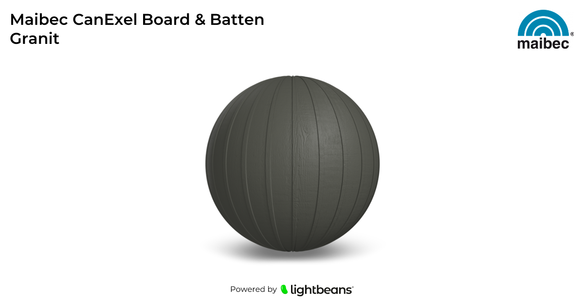 Texture Maibec CanExel Board & Batten Granit de Maibec | Lightbeans