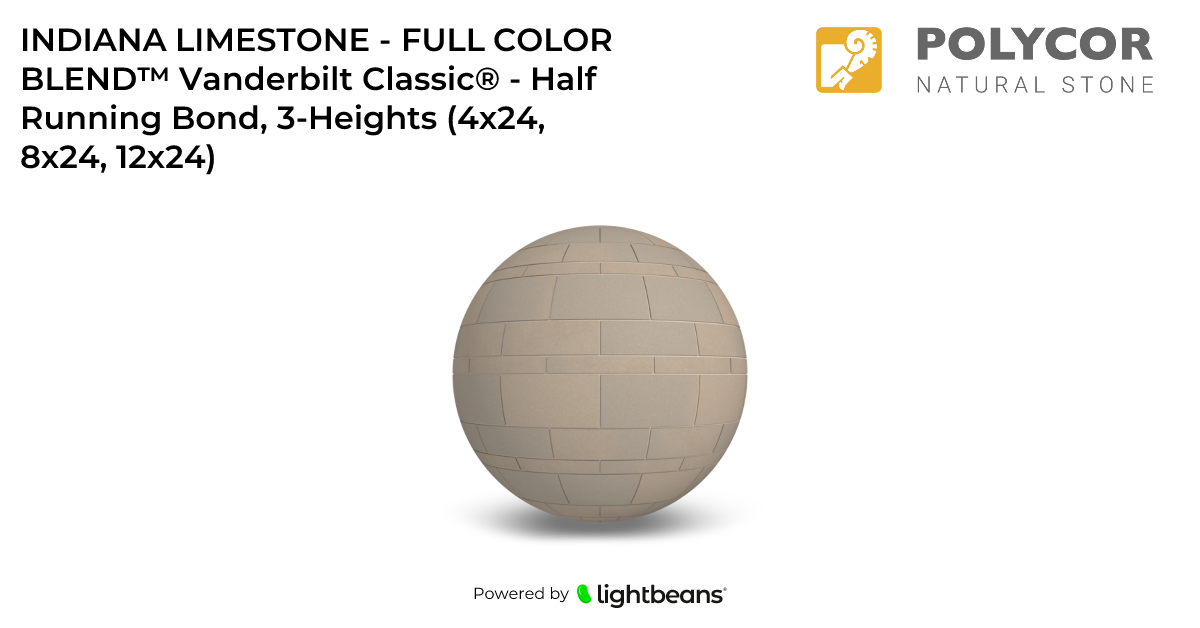 Texture INDIANA LIMESTONE ‐ FULL COLOR BLEND™ Vanderbilt Classic ...