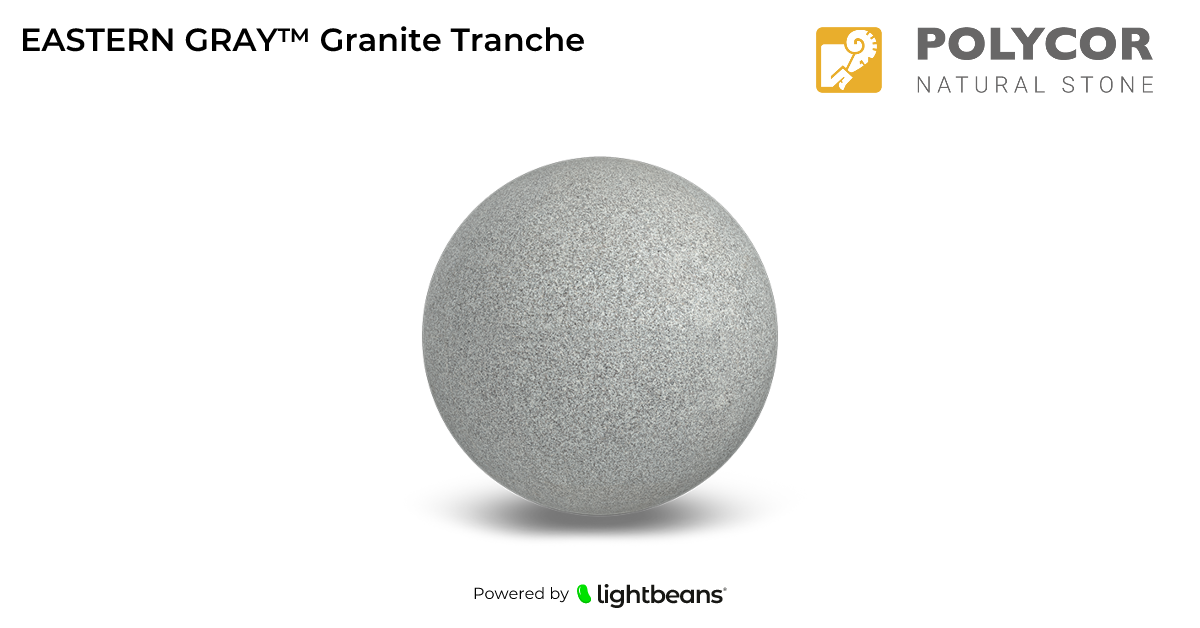 Texture EASTERN GRAY™ Granite Tranche de Polycor | Lightbeans