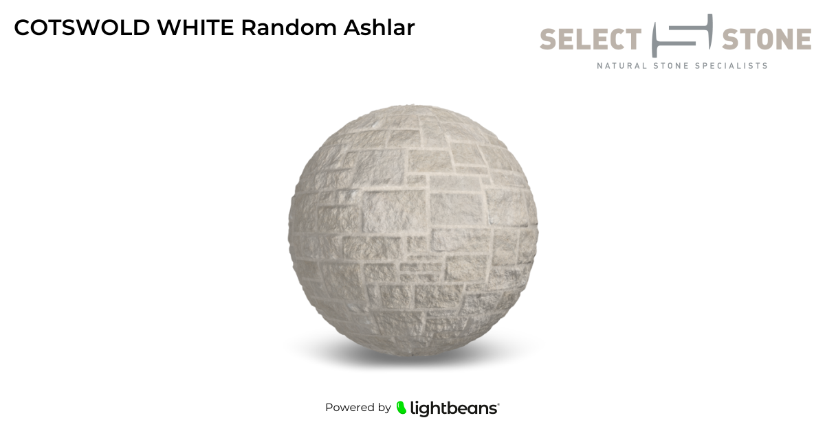 Texture COTSWOLD WHITE Random Ashlar de Select Stone Supply | Lightbeans