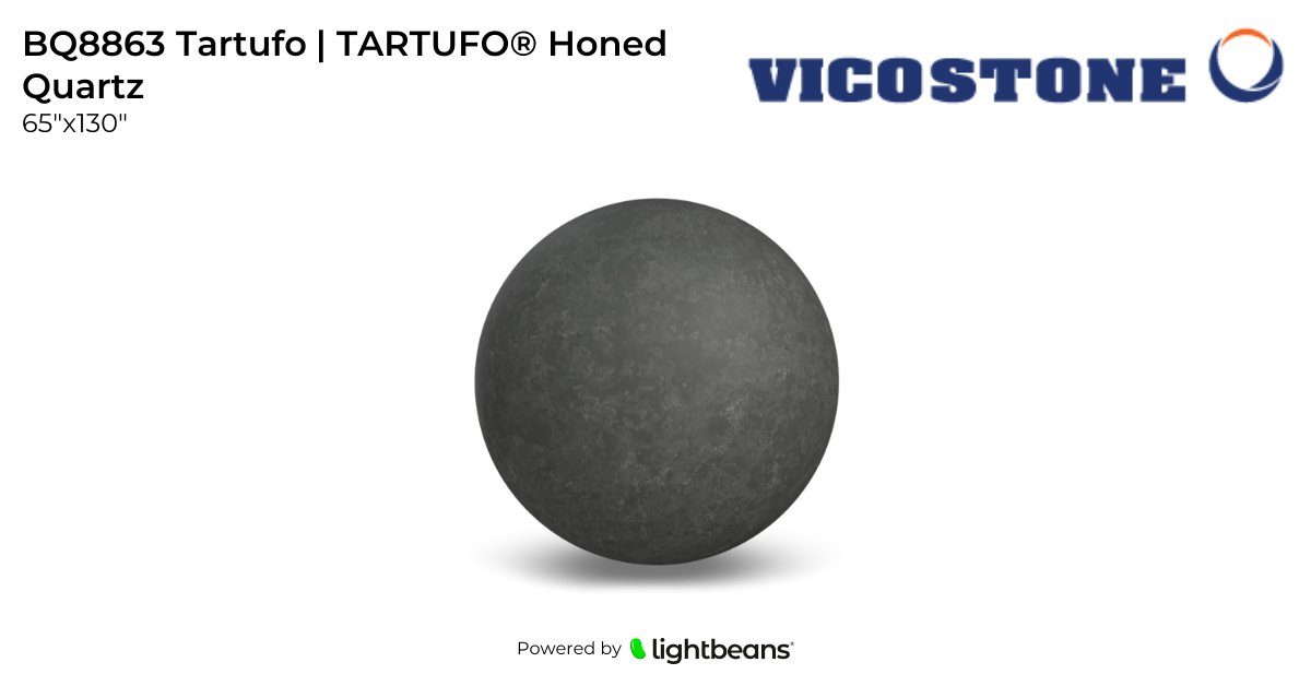 Texture BQ8863 Tartufo | TARTUFO® Honed Quartz de Vicostone | Lightbeans