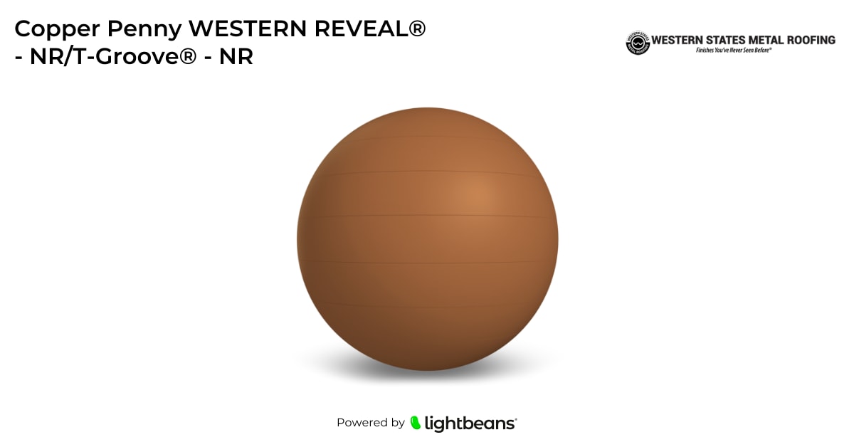 Texture Copper Penny WESTERN REVEAL® - NR/T-Groove® - NR de Western ...