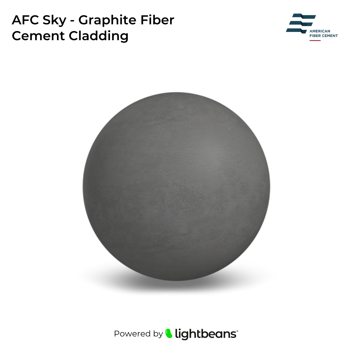 AFC Sky - Graphite Fiber Cement Cladding Texture from American Fiber ...