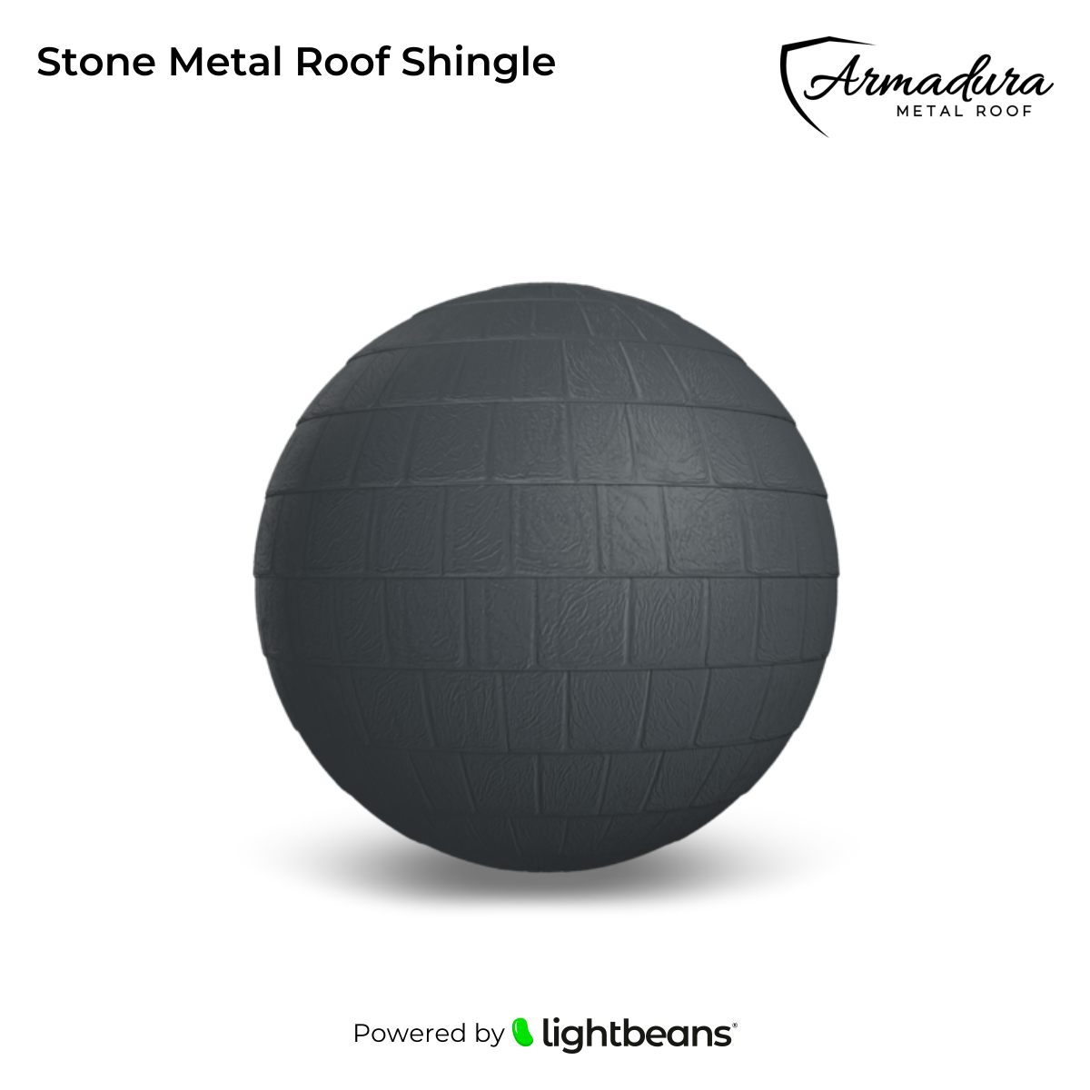 Stone Metal Roof Shingle Texture from Armadura | Lightbeans