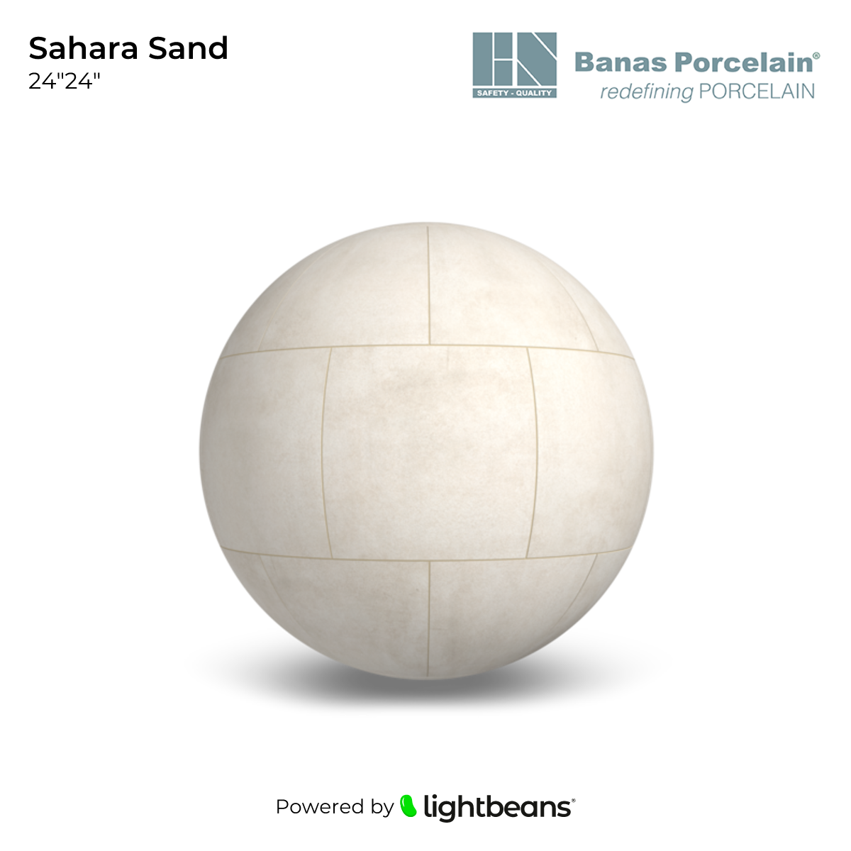 Sahara Sand Texture from Banas Porcelain | Lightbeans