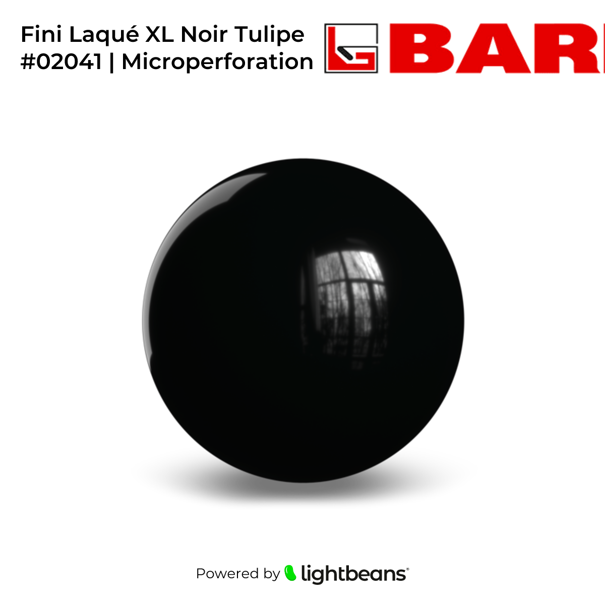 Fini Laqué XL Noir Tulipe #02041 | Microperforation Texture from ...