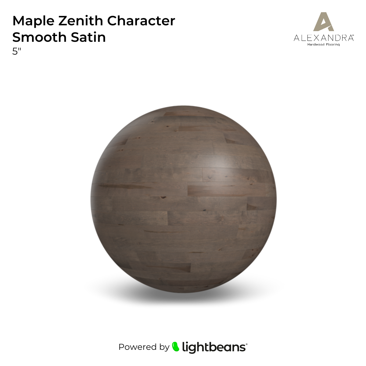 Maple Zenith Character Smooth Satin Texture from Alexandra Hardwood Flooring | Lightbeans
