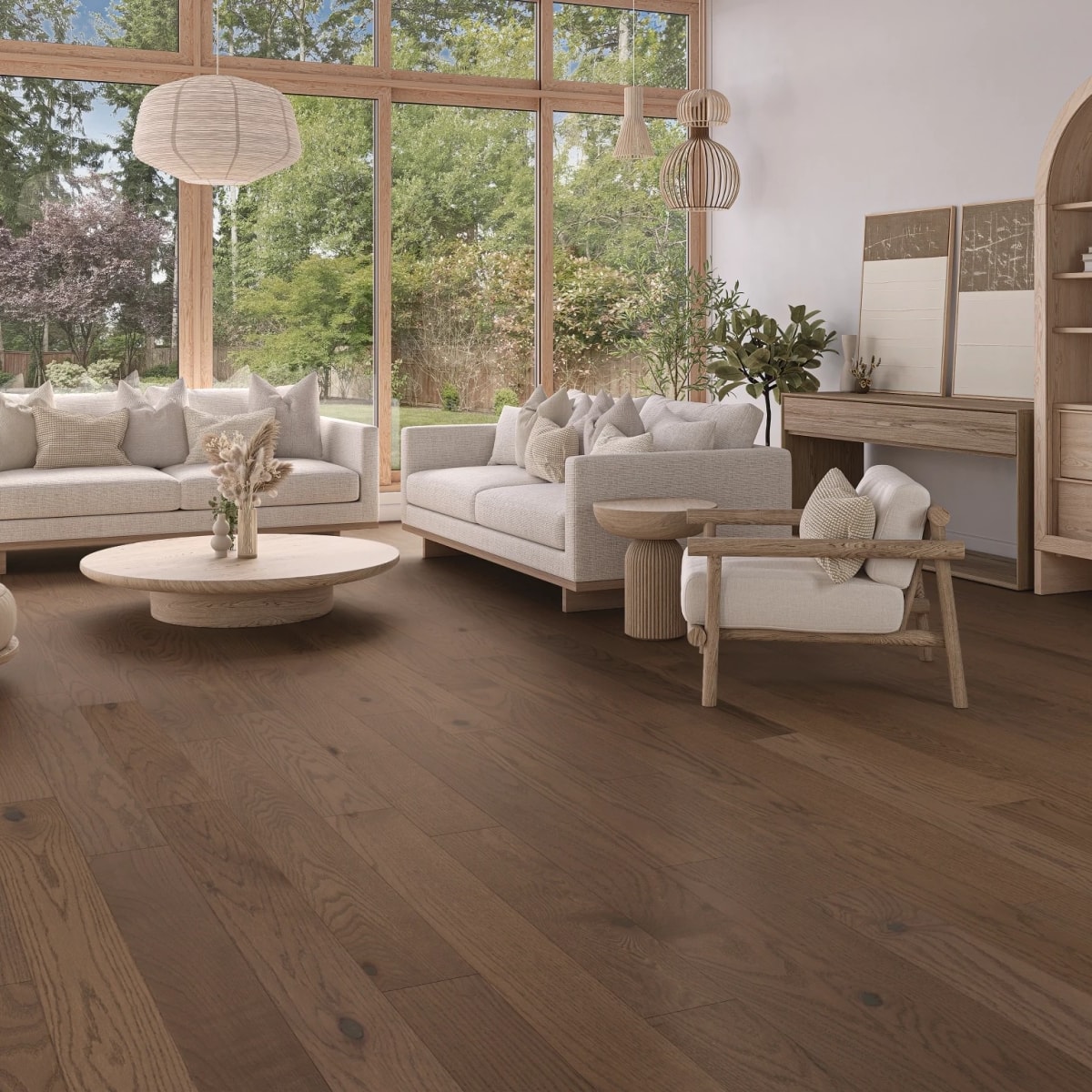 Oak Bisque Character Brushed Matte Wood Floor Texture from Alexandra ...