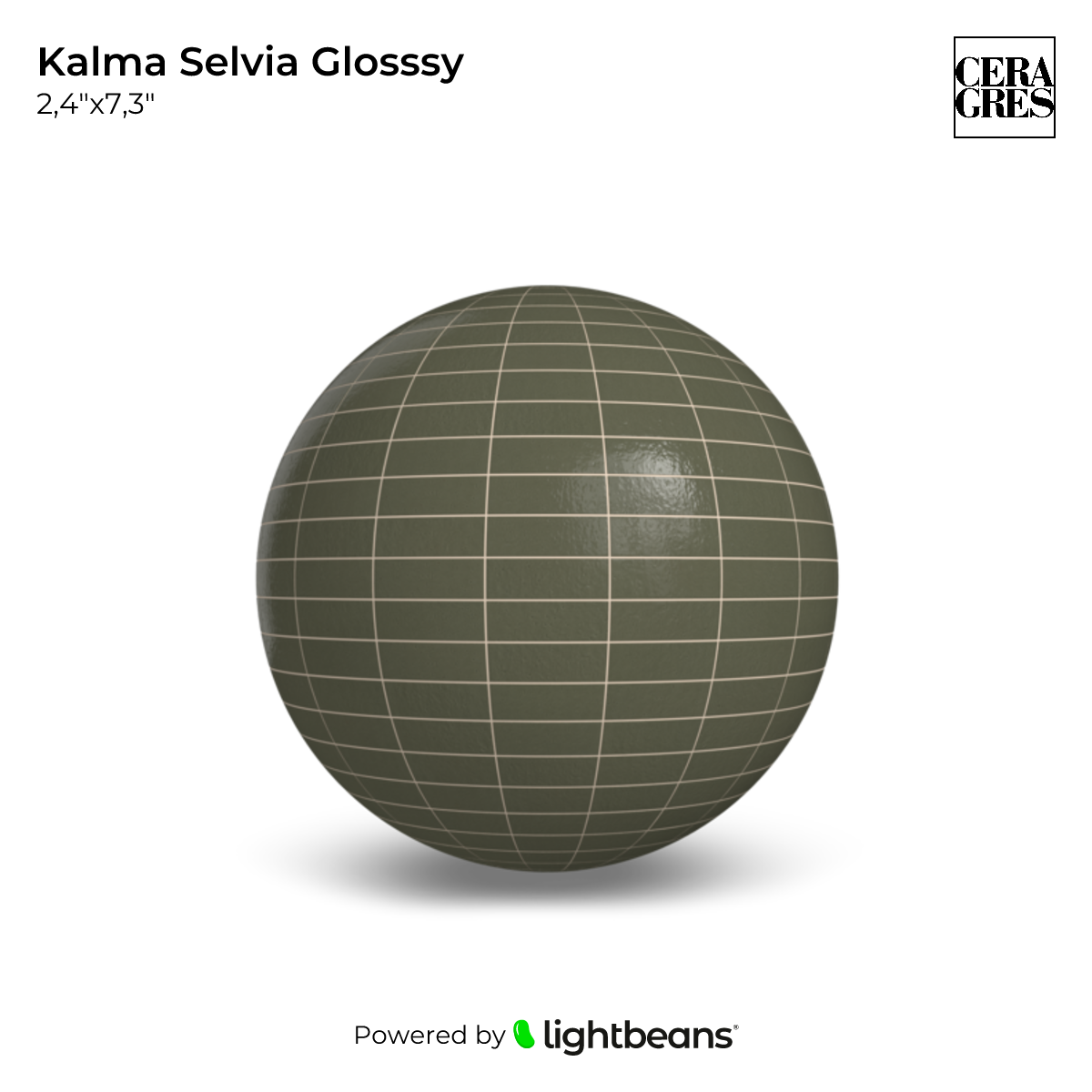 Kalma Selvia Glosssy Texture from Ceragres | Lightbeans
