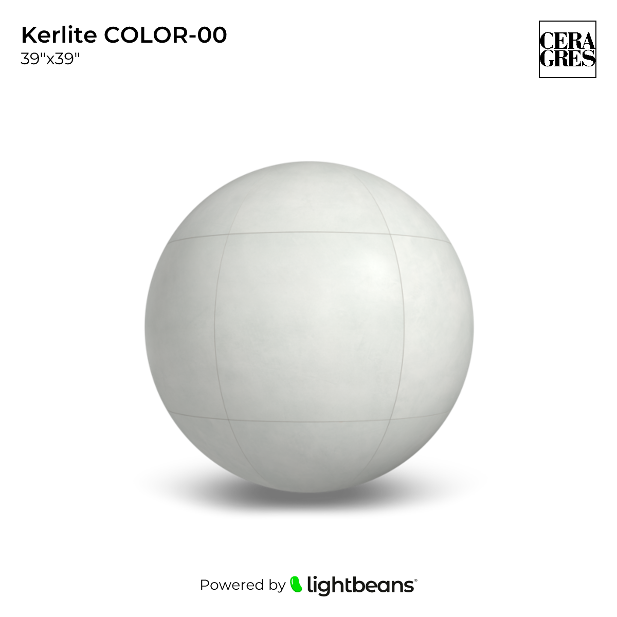 Kerlite COLOR-00 Texture from Ceragres | Lightbeans