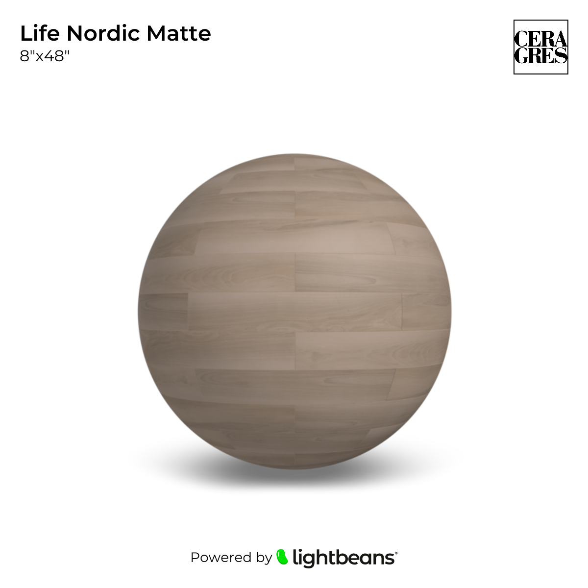 Life Nordic Matte Texture from Ceragres | Lightbeans