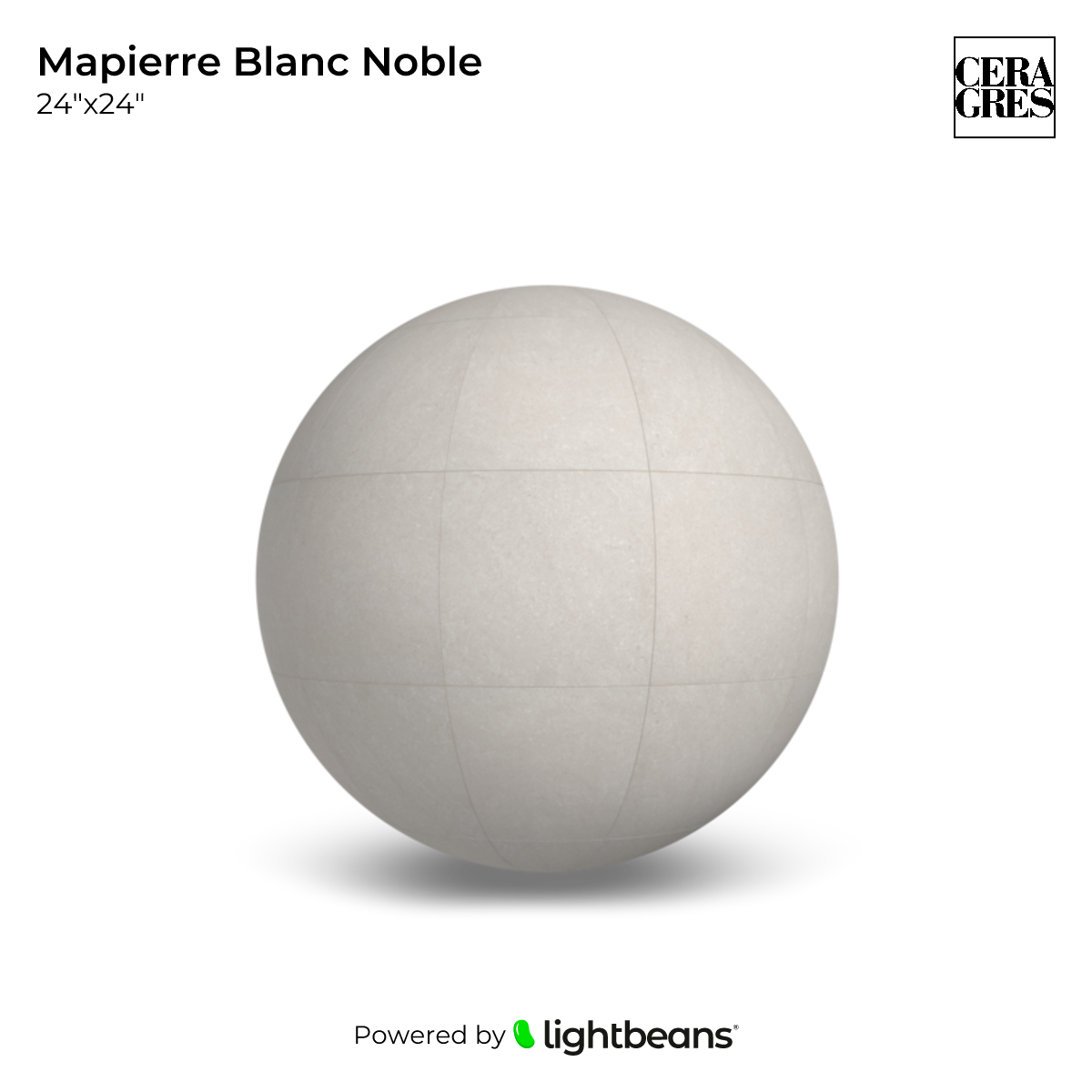 Mapierre Blanc Noble Texture from Ceragres | Lightbeans