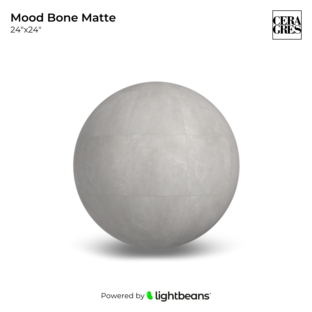 Mood Bone Matte Texture from Ceragres | Lightbeans
