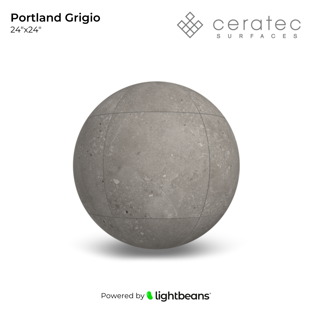 Portland Grigio Texture from Ceratec | Lightbeans