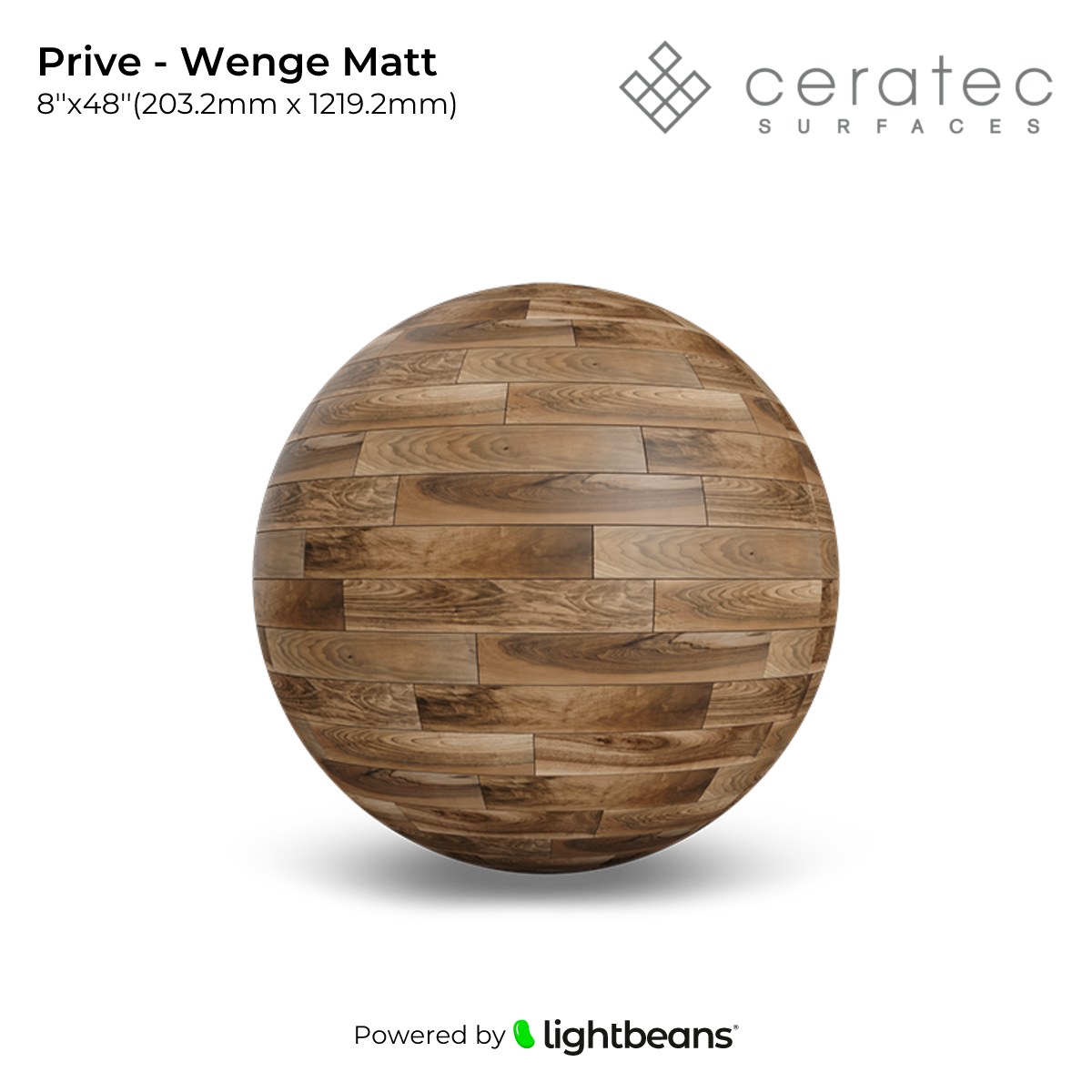 Prive - Wenge Matt Texture from Ceratec | Lightbeans