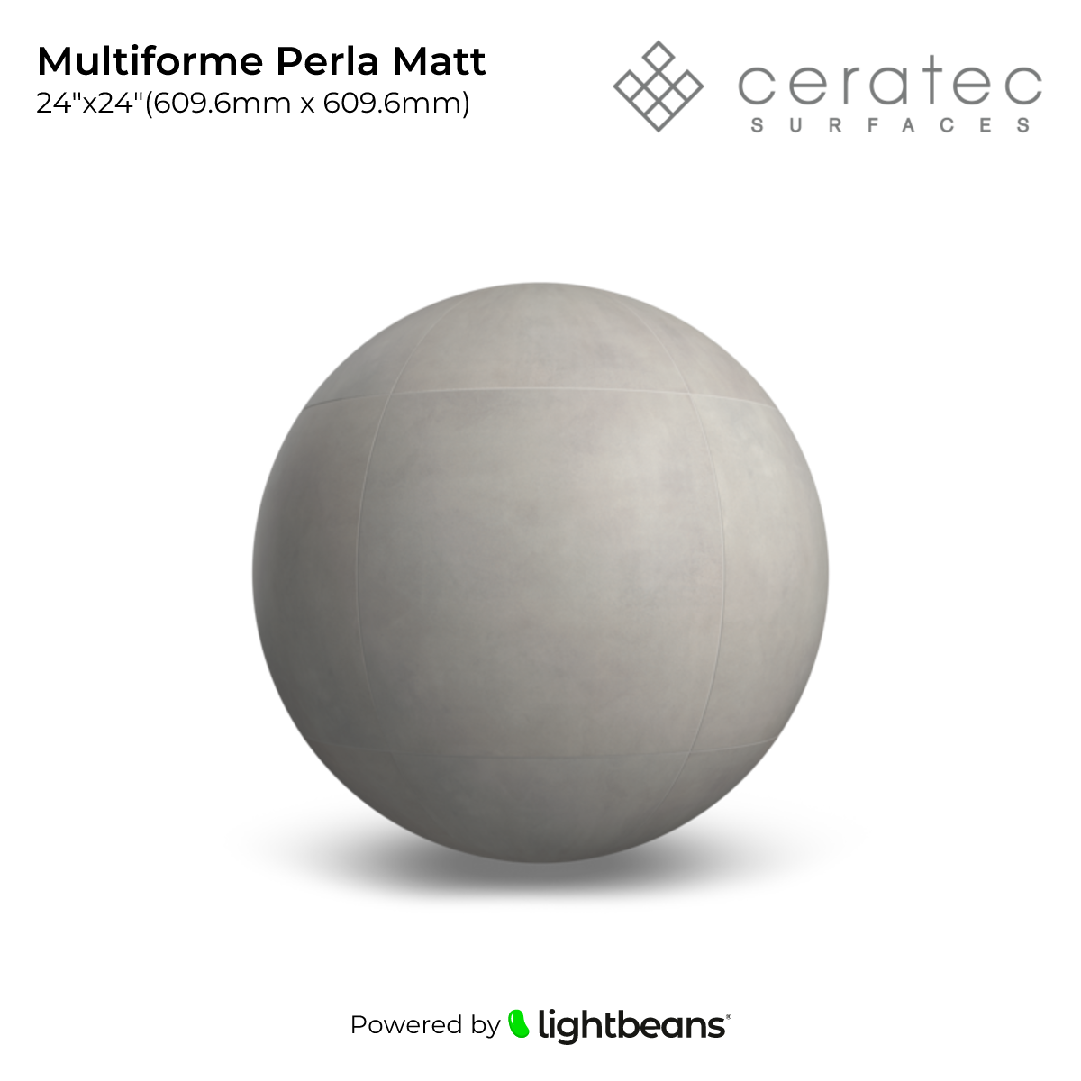 Multiforme Perla Matt Texture from Ceratec | Lightbeans