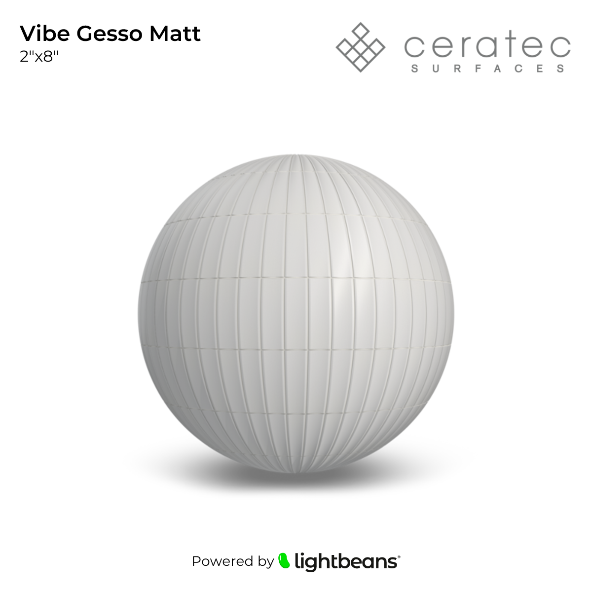 Vibe Gesso Matt Texture from Ceratec | Lightbeans