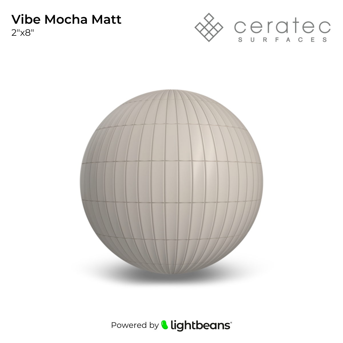 Vibe Mocha Matt Texture from Ceratec | Lightbeans