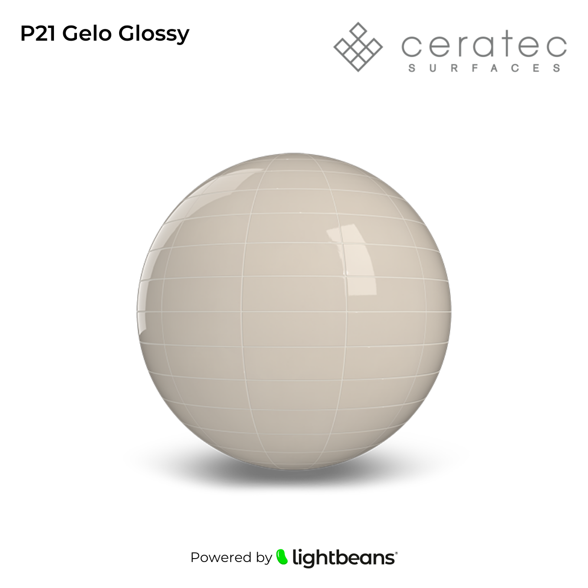 P21 Gelo Glossy Texture from Ceratec | Lightbeans