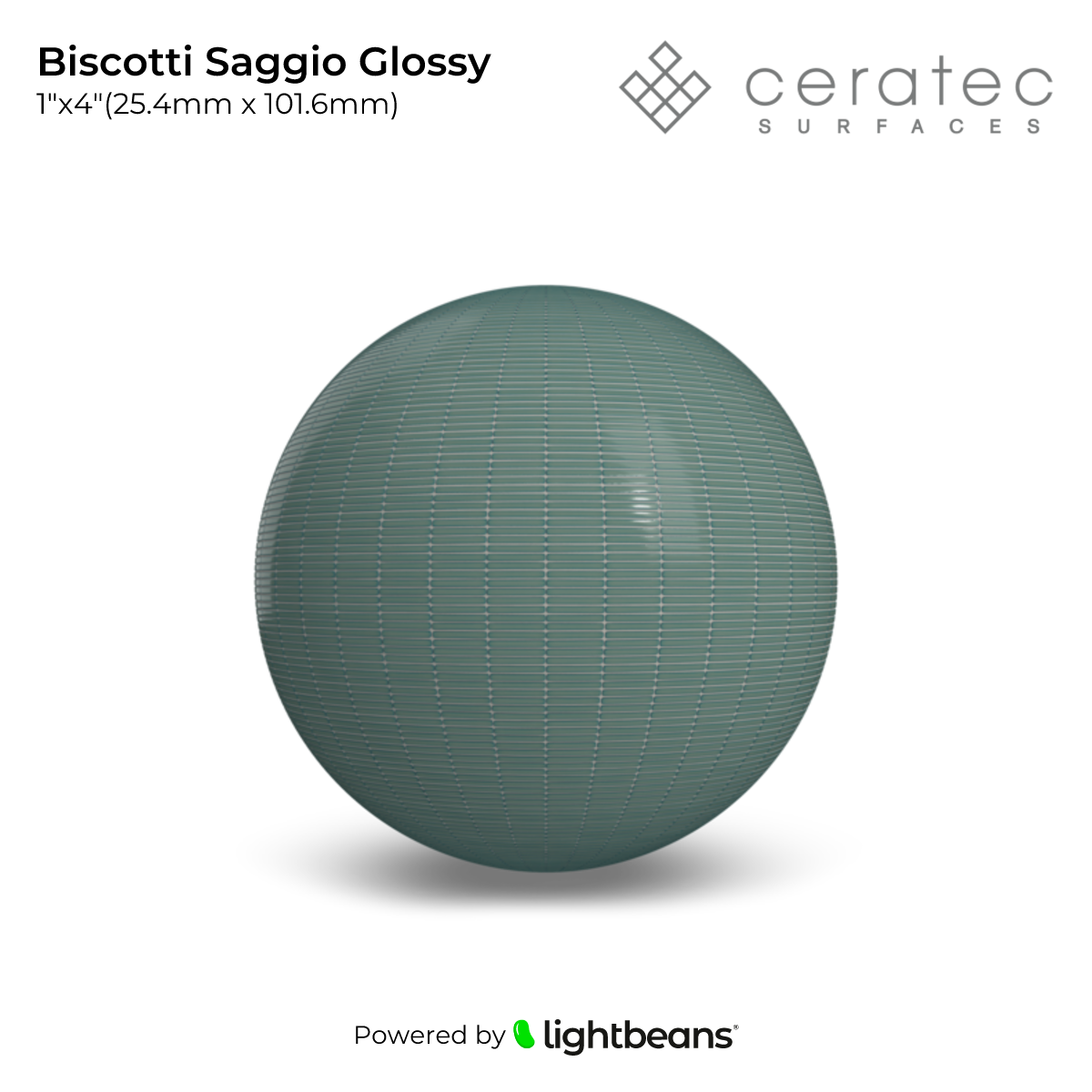 Biscotti Saggio Glossy Texture from Ceratec | Lightbeans