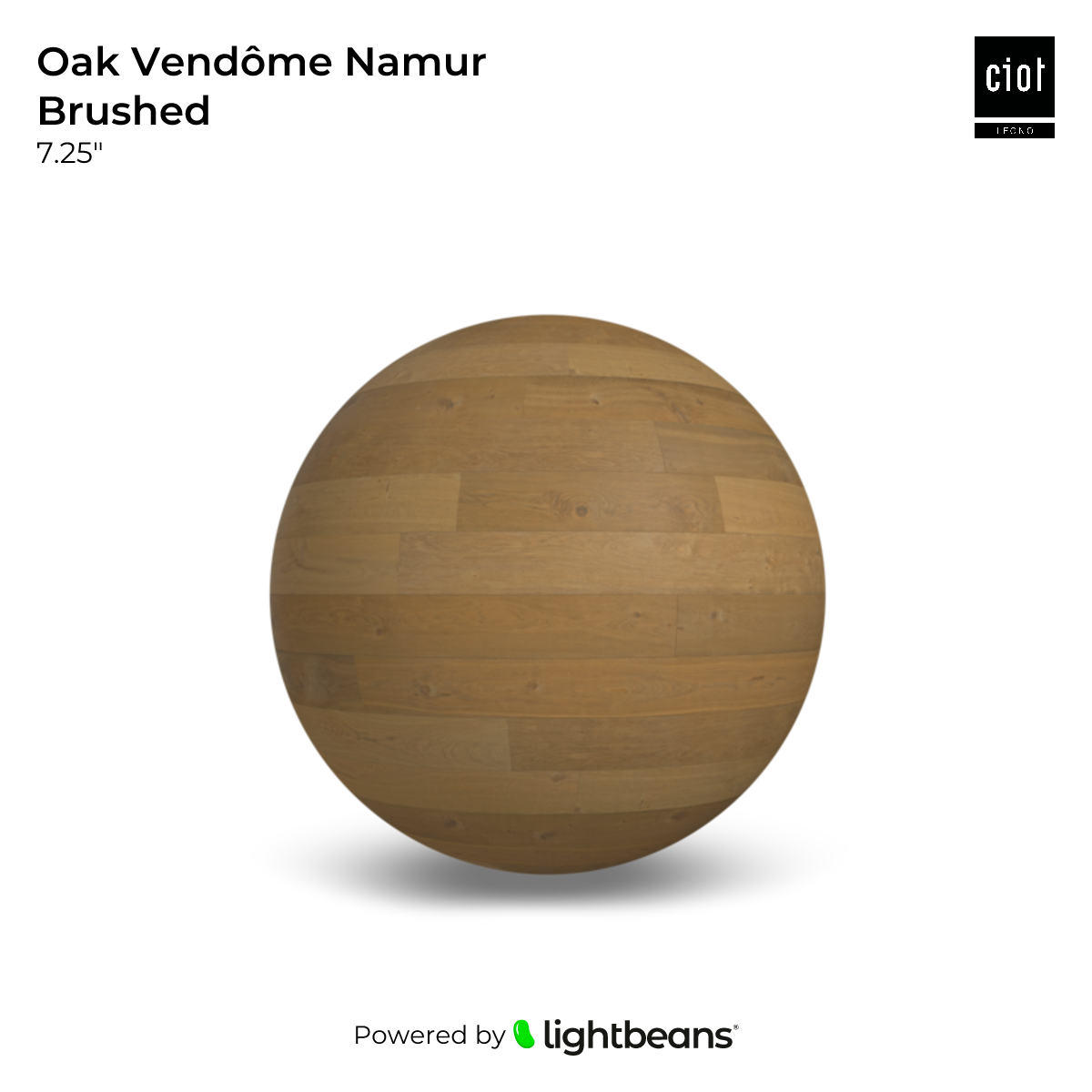 Oak Vendôme Namur Brushed Texture from Ciot Legno | Lightbeans