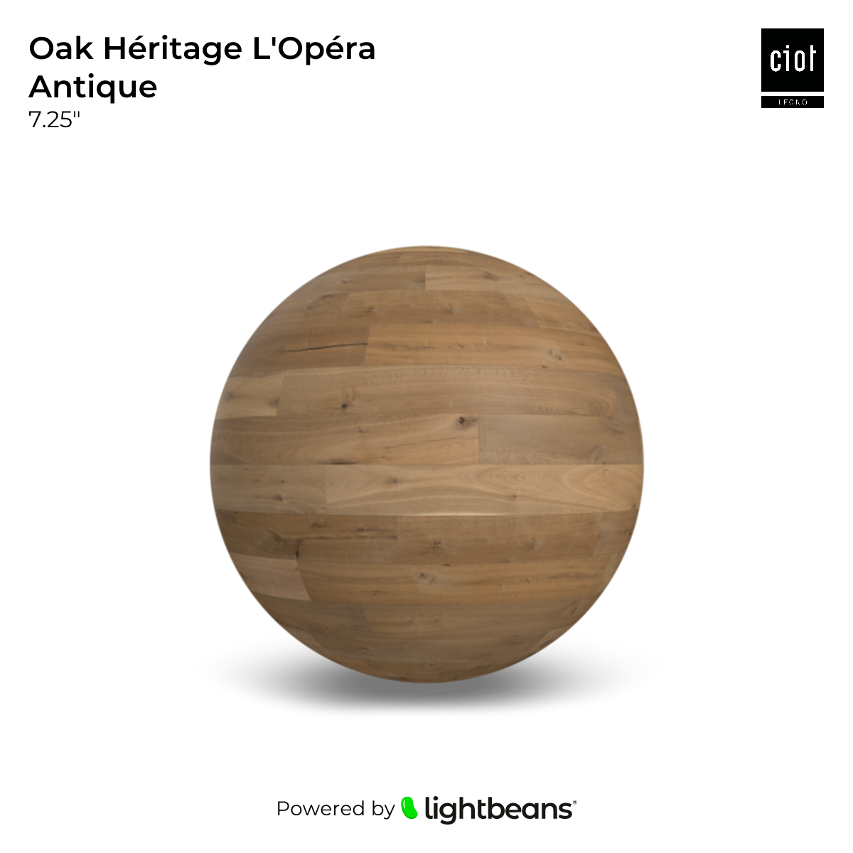 Oak Héritage L'Opéra Antique Texture from Ciot Legno | Lightbeans