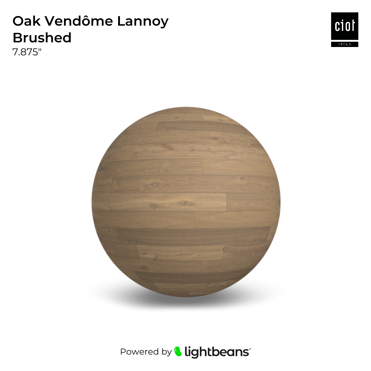 Oak Vendôme Lannoy Brushed Texture from Ciot Legno | Lightbeans