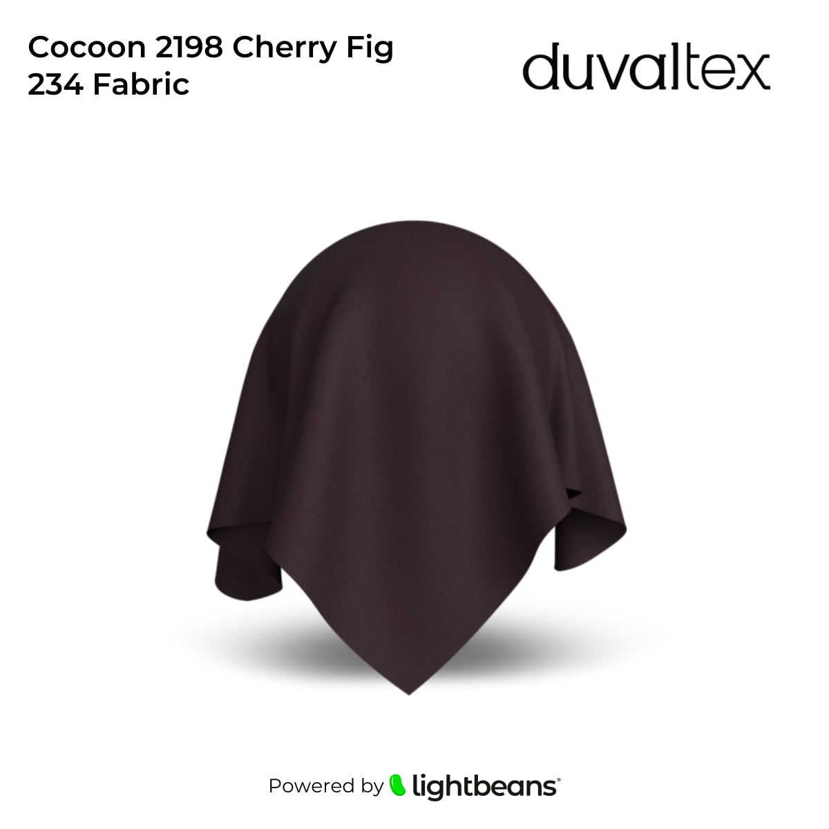 Cocoon 2198 Cherry Fig 234 Fabric Texture from Duvaltex | Lightbeans