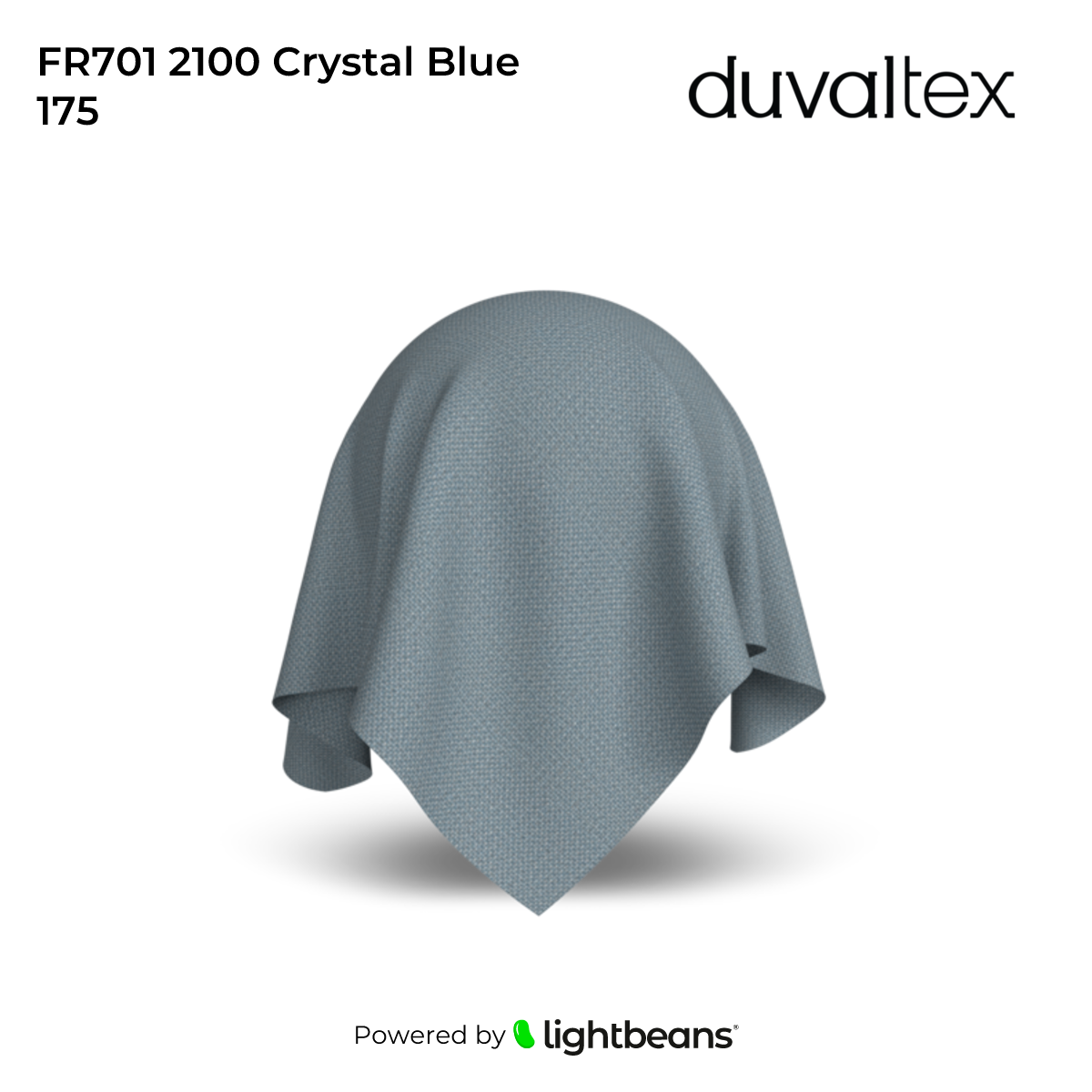 FR701 2100 Crystal Blue 175 Texture from Duvaltex | Lightbeans