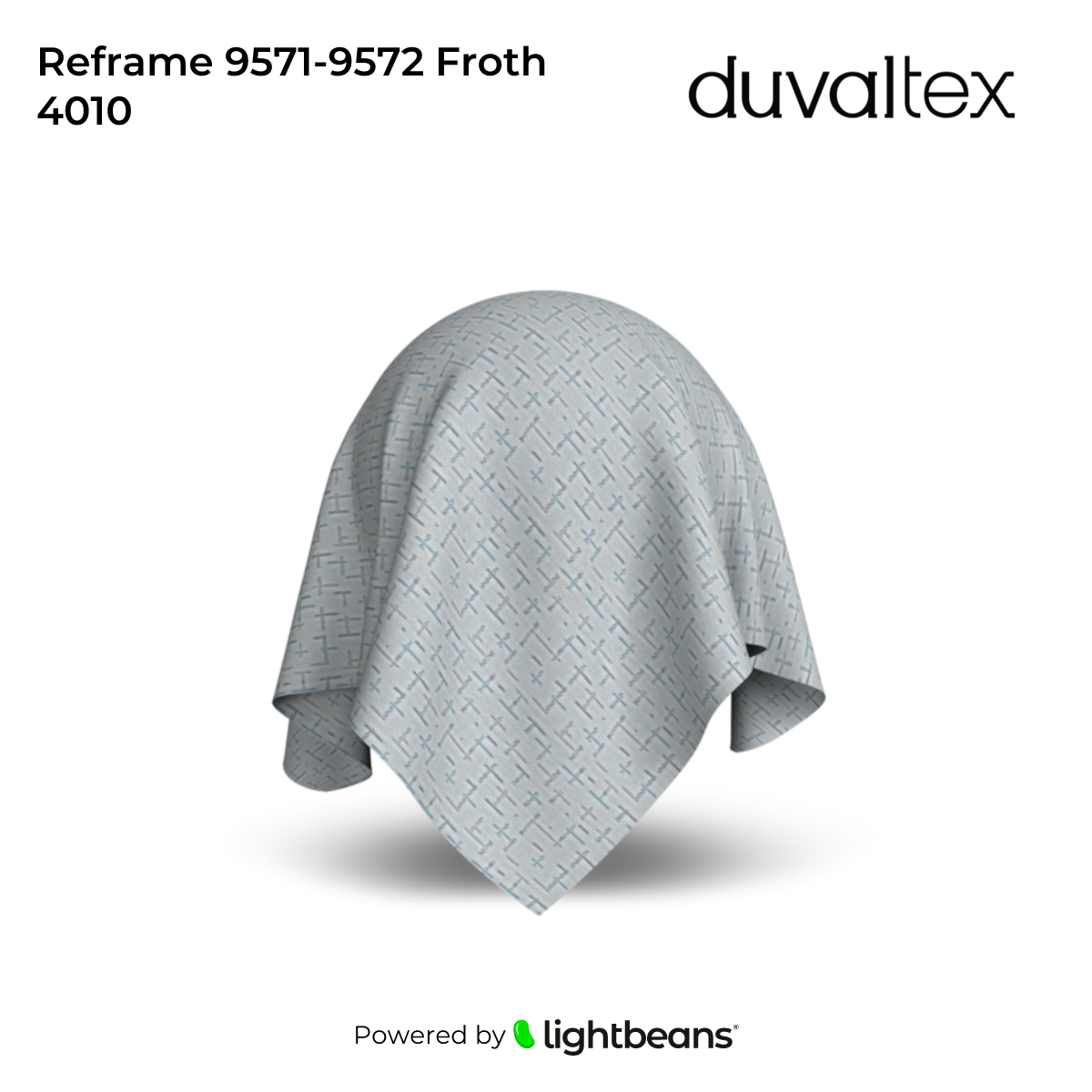 Reframe 9571-9572 Froth 4010 Texture from Duvaltex | Lightbeans