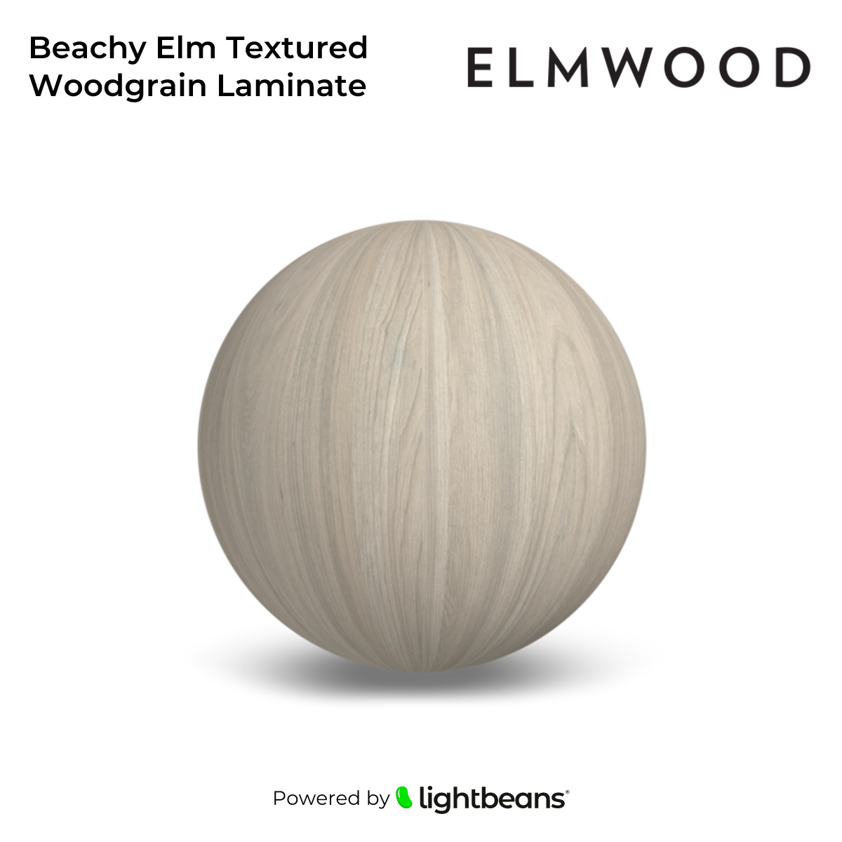 Beachy Elm Textured Woodgrain Laminate Texture from Elmwood | Lightbeans