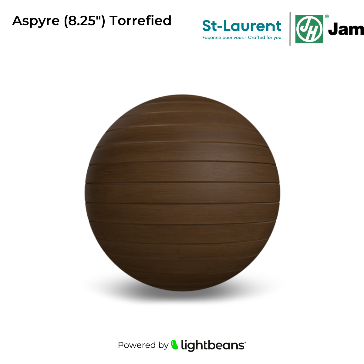 Aspyre (8.25") Torrefied Texture from St-Laurent | Lightbeans