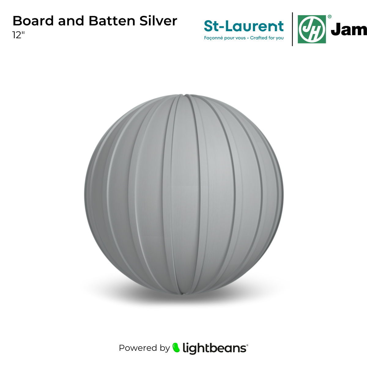 Board and Batten Silver Texture from St-Laurent | Lightbeans