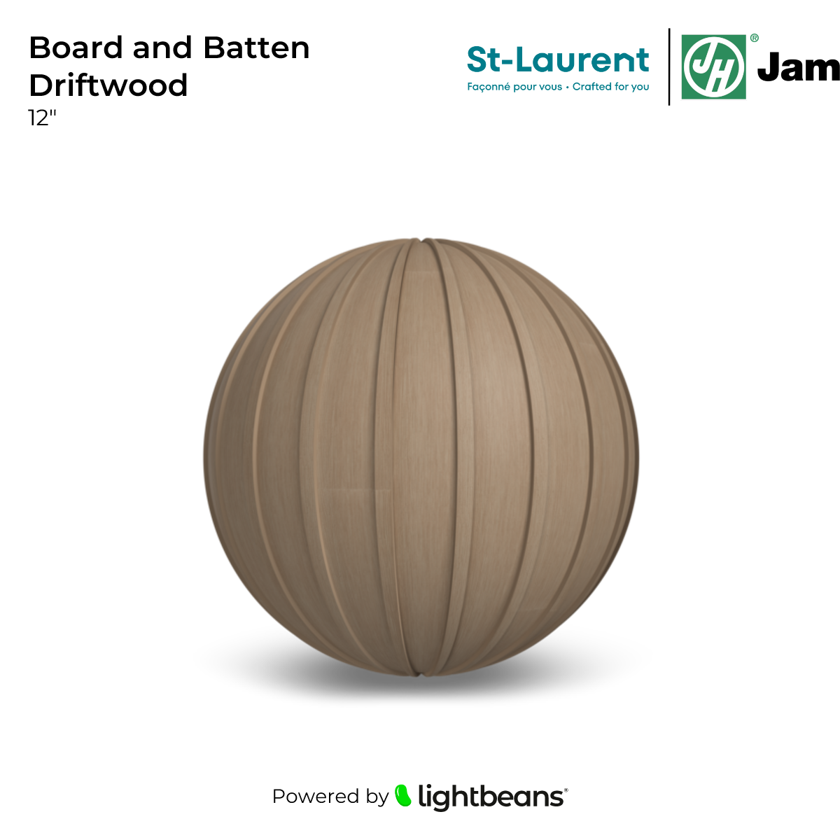 Board and Batten Driftwood Texture from St-Laurent | Lightbeans
