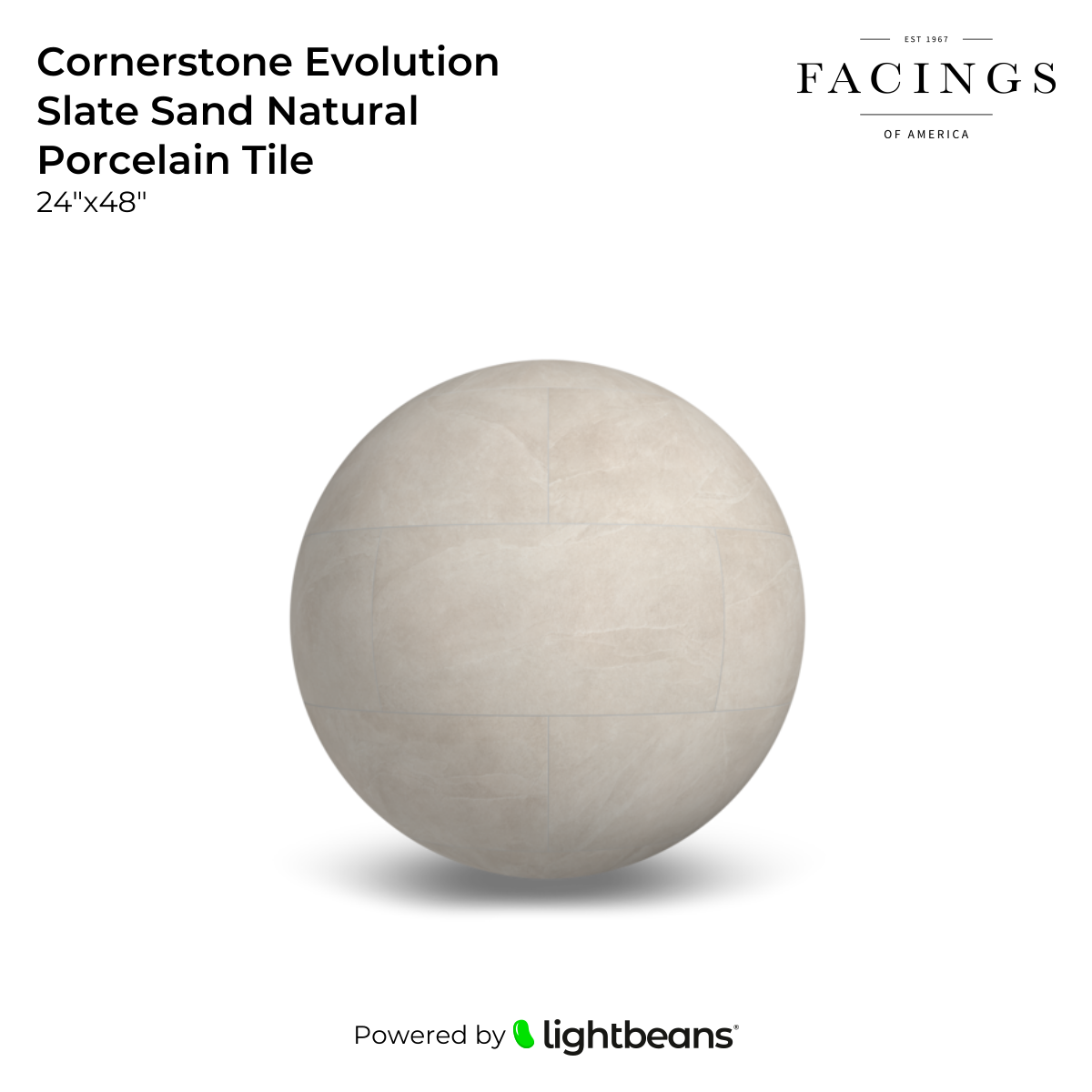 Cornerstone Evolution Slate Sand Natural Porcelain Tile Texture from ...