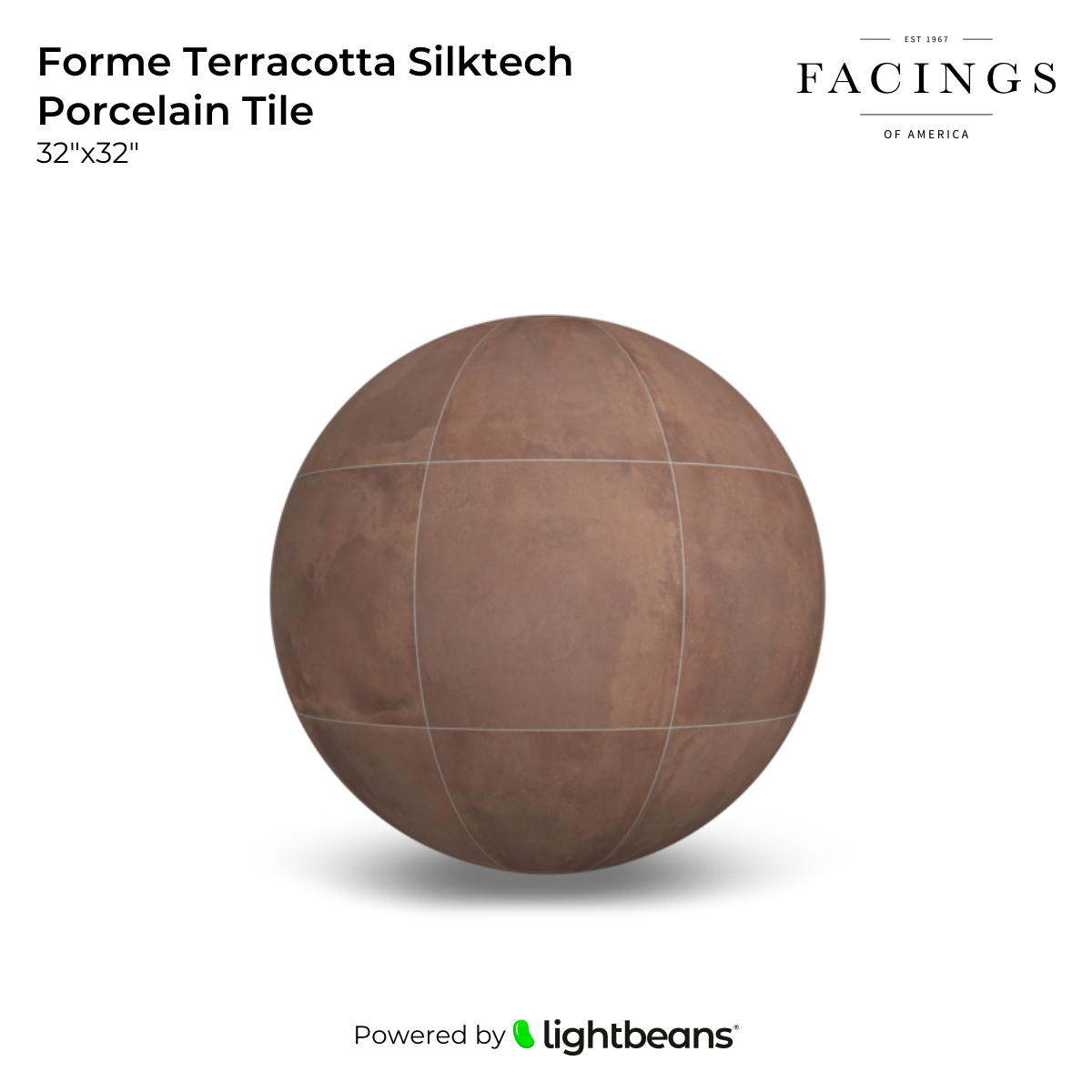 Forme Terracotta Silktech Porcelain Tile Texture from Facings of ...