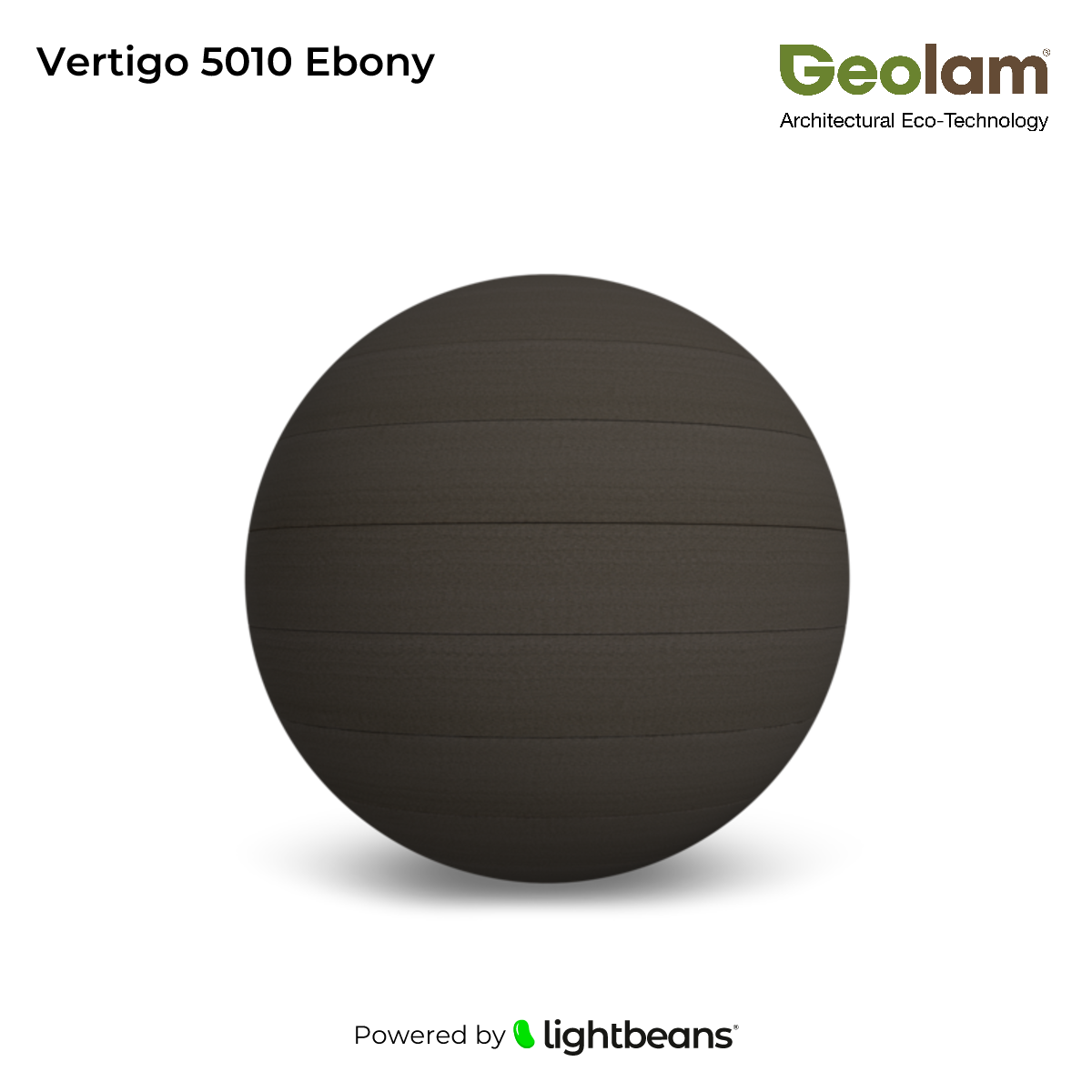 Vertigo 5010 Ebony Texture from Geolam | Lightbeans