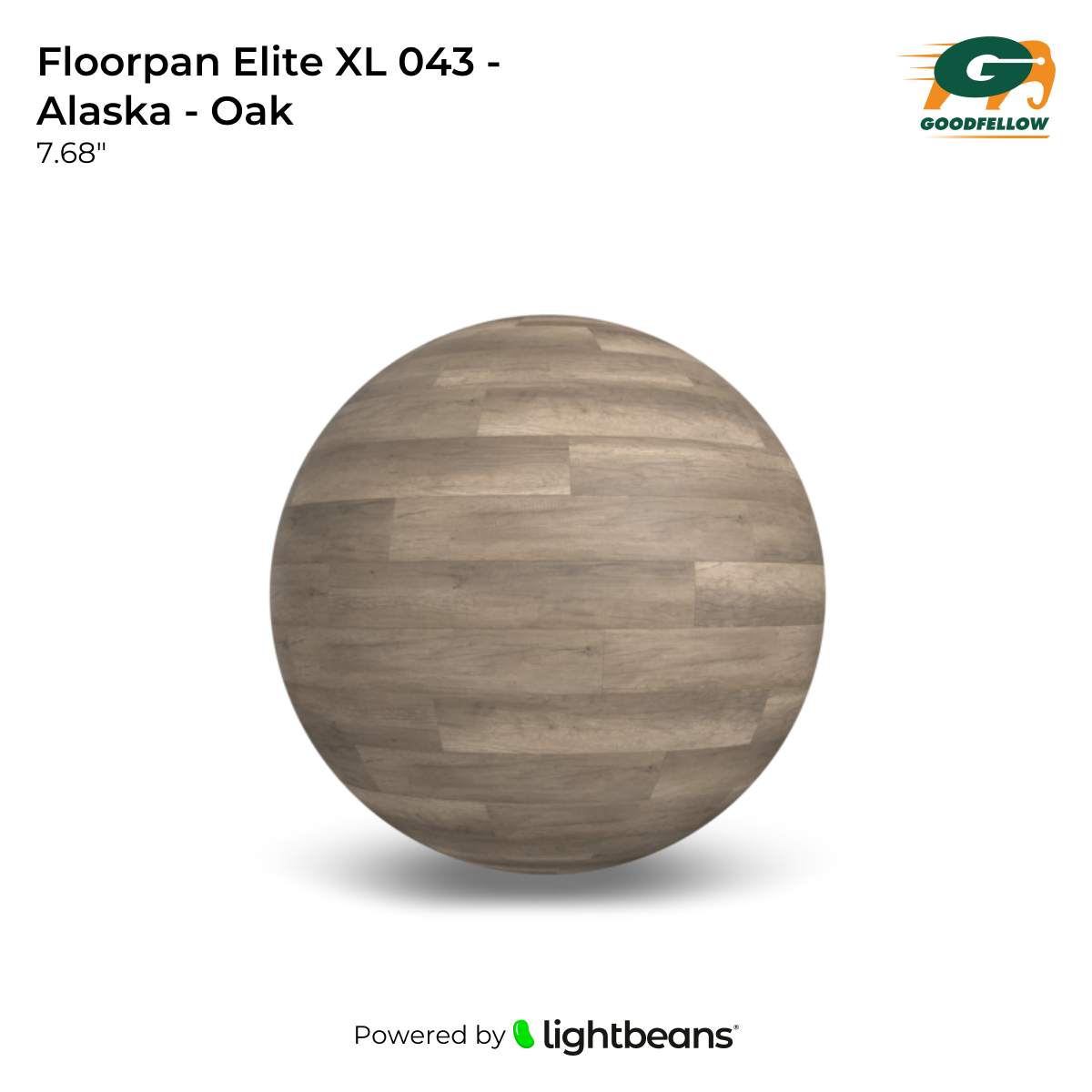 Floorpan Elite XL 043 - Alaska - Oak Texture from Goodfellow | Lightbeans