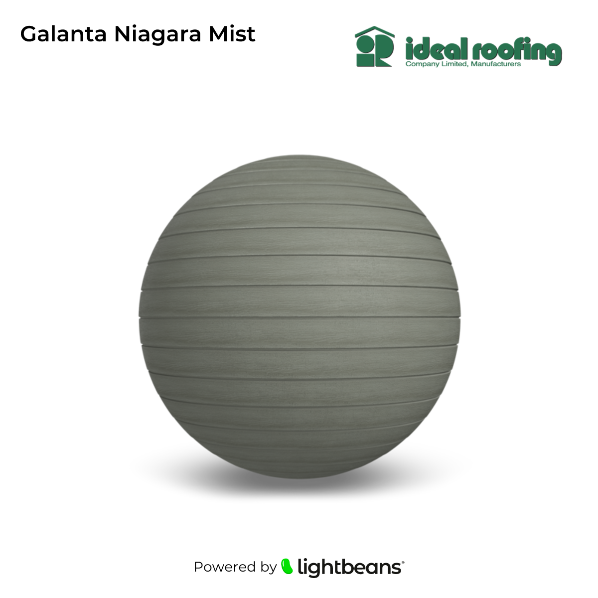 Galanta Niagara Mist Texture from Ideal Roofing | Lightbeans