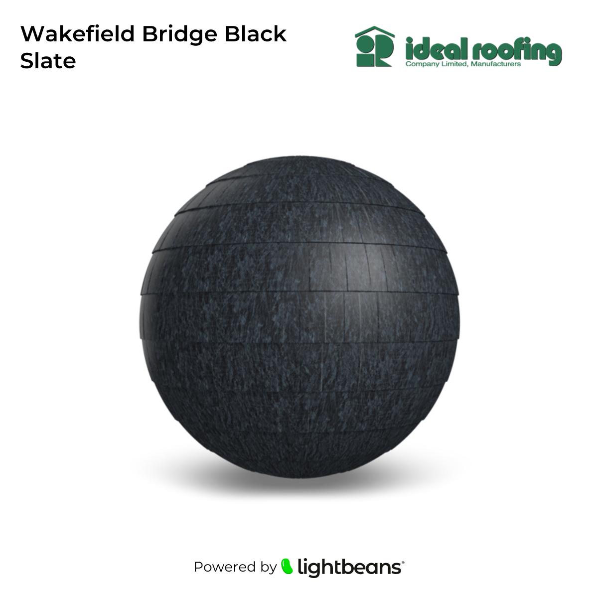 Wakefield Bridge Black Slate Texture from Ideal Roofing | Lightbeans