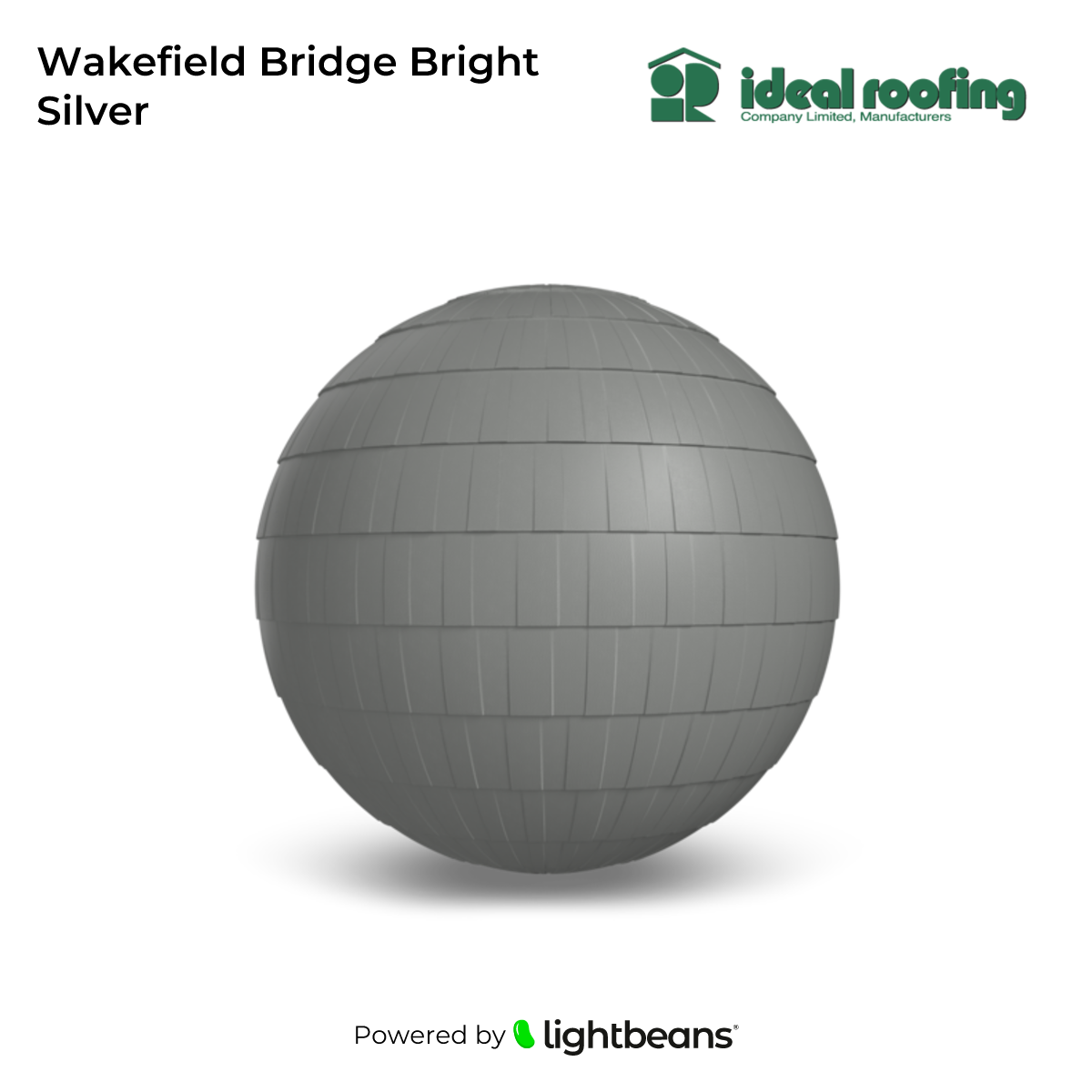 Wakefield Bridge Bright Silver Texture from Ideal Roofing | Lightbeans