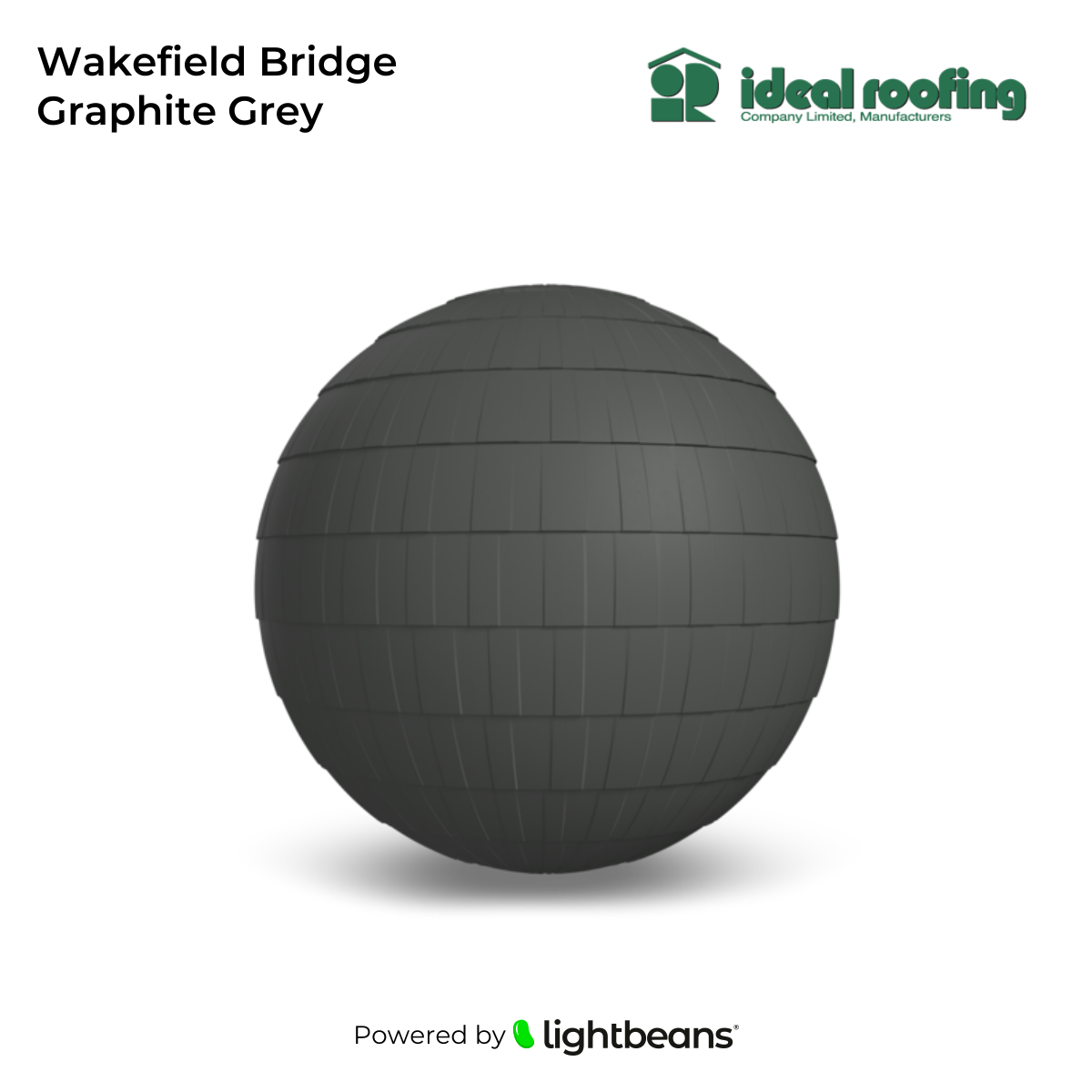 Wakefield Bridge Graphite Grey Texture from Ideal Roofing | Lightbeans